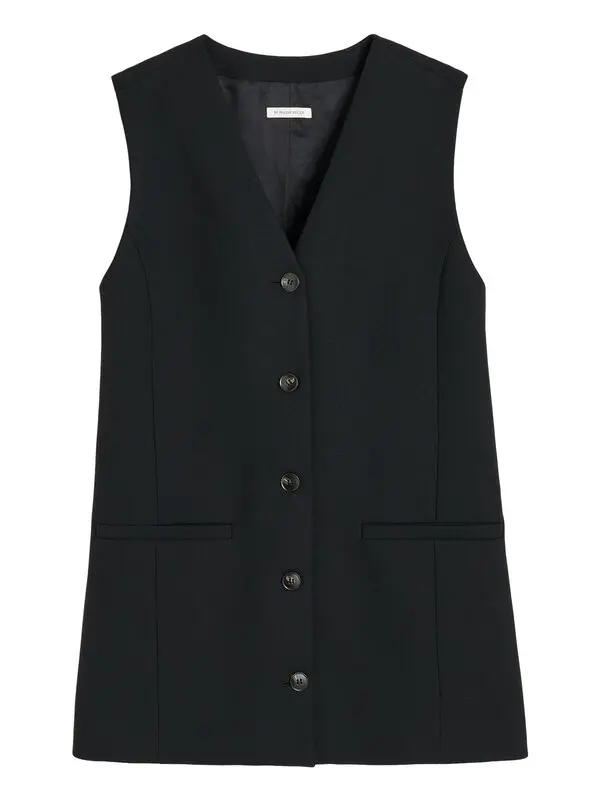 BY MALENE BIRGER Francine Waistcoat - Black