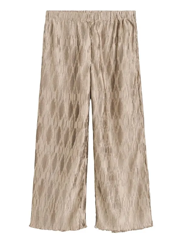 BY MALENE BIRGER Letita Wide-leg Trousers - Cobblestone
