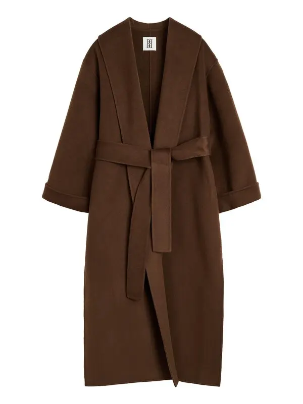 BY MALENE BIRGER Trullem Wool-blend Coat - Carafe