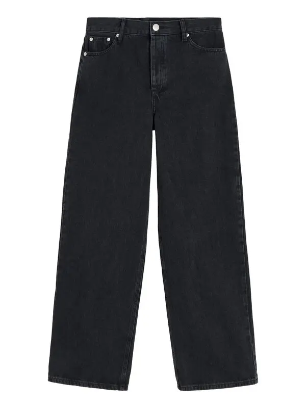 BY MALENE BIRGER Vinola Organic Cotton Jeans - Black
