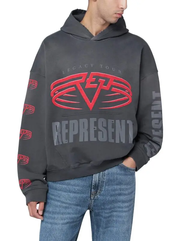 REPRESENT Reversible Living Legacy Tour Sweatshirt - Grey
