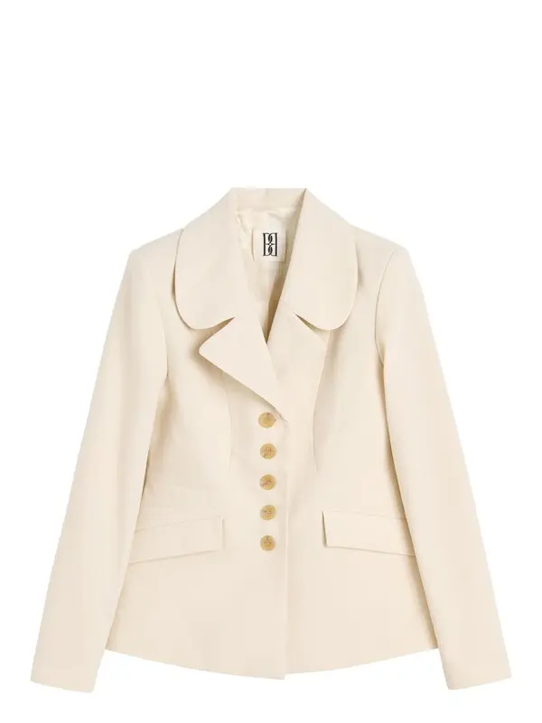 BY MALENE BIRGER Adrienna Single-breasted Blazer - Pearl