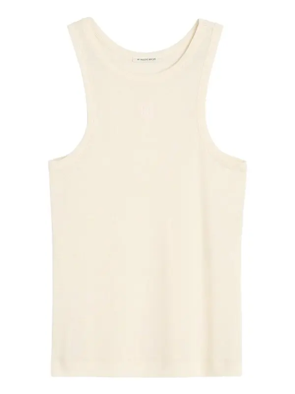 BY MALENE BIRGER Lise Tank Top - Soft White