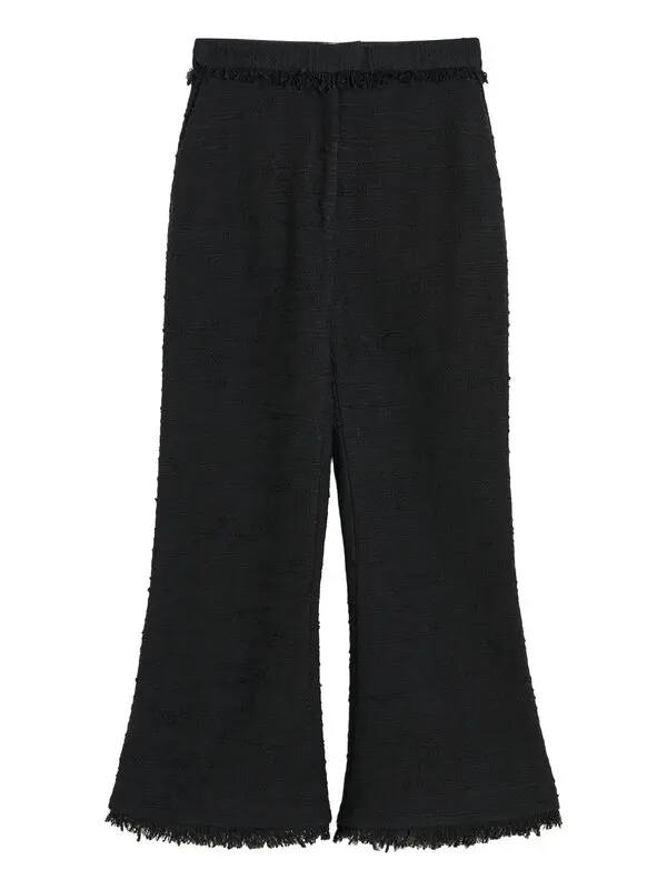 BY MALENE BIRGER Mafaldana Boucle Trousers - Black