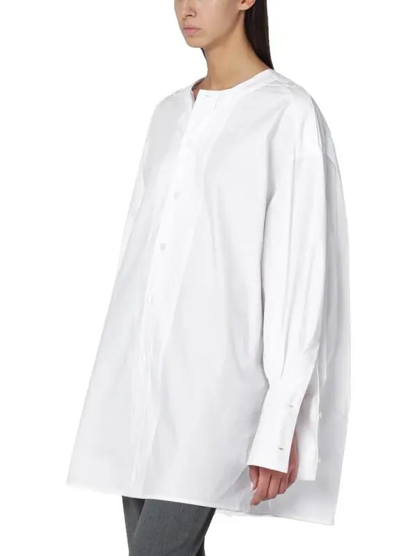 THELATEST Oversized Cotton Shirt - White