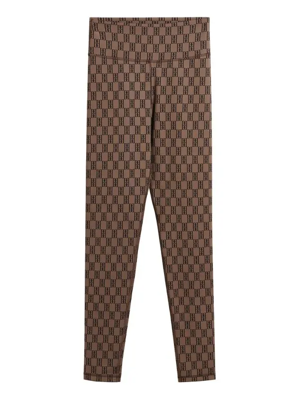BY MALENE BIRGER Polene Athletic Leggings - Dark Mahogany