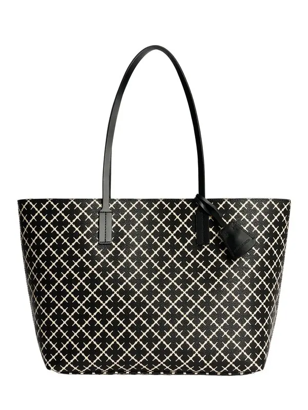 BY MALENE BIRGER Abigail Printed Tote Bag - Black