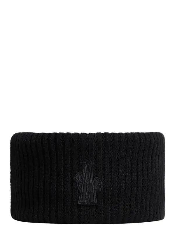 Moncler Wool Neck Warmer - Black