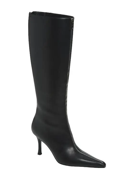 Alexander Wang Vera Pointed Toe Zip Boot - Black