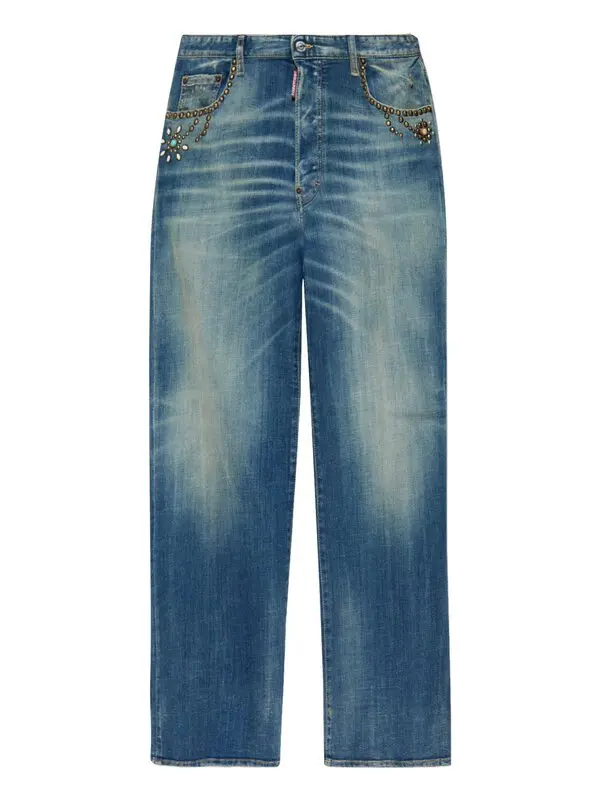Dsquared2 Loose Fit Jeans - Blue