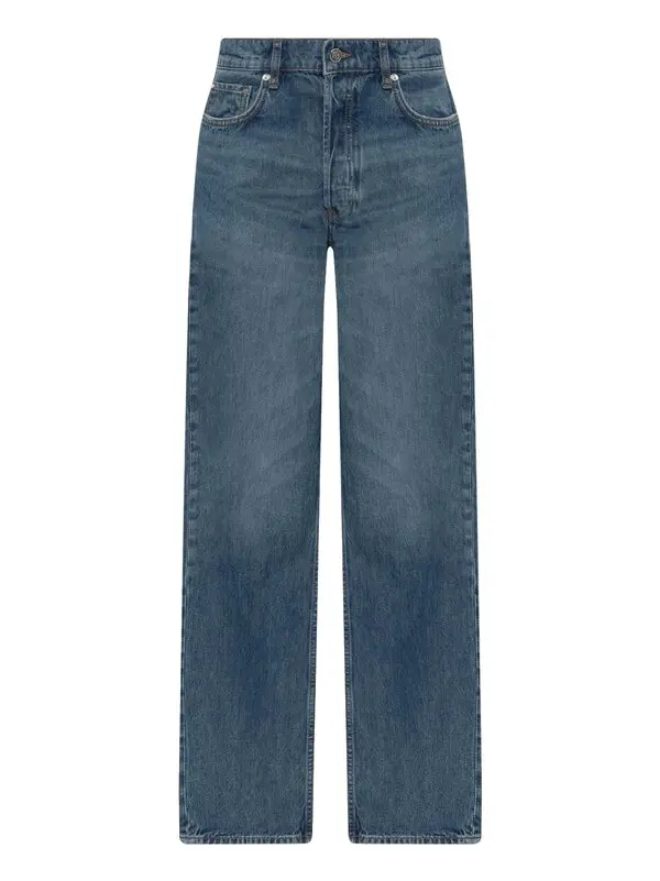ANINE BING Straight-leg Jeans - Blue