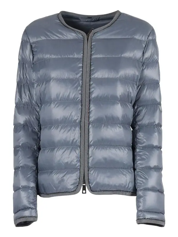 FAY Short Down Jacket - Blue