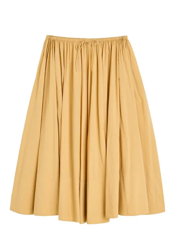 BY MALENE BIRGER Pheo A-line Maxi Skirt - Light Camel