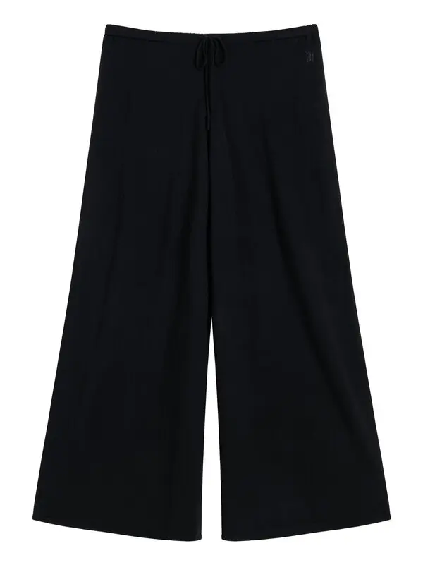 BY MALENE BIRGER Piscata Wide-leg Trousers - Black