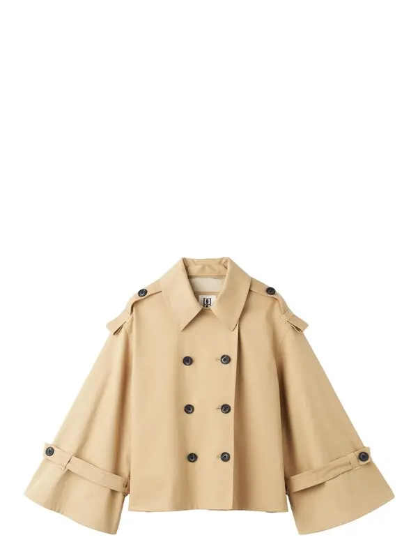 BY MALENE BIRGER Alisandra Trench Jacket - Sand Beige