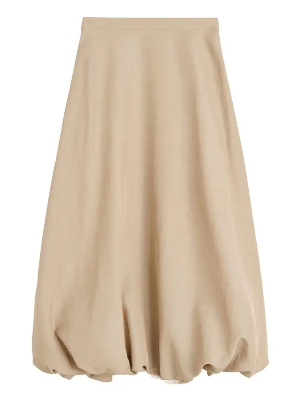 BY MALENE BIRGER Aubrey Maxi Skirt - Dark Sand