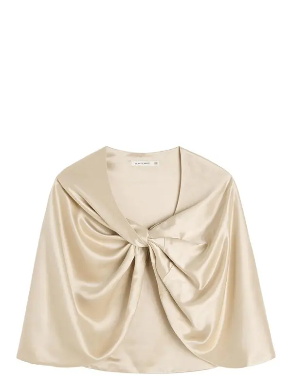 BY MALENE BIRGER Pinlos Cape - Oyster Gray