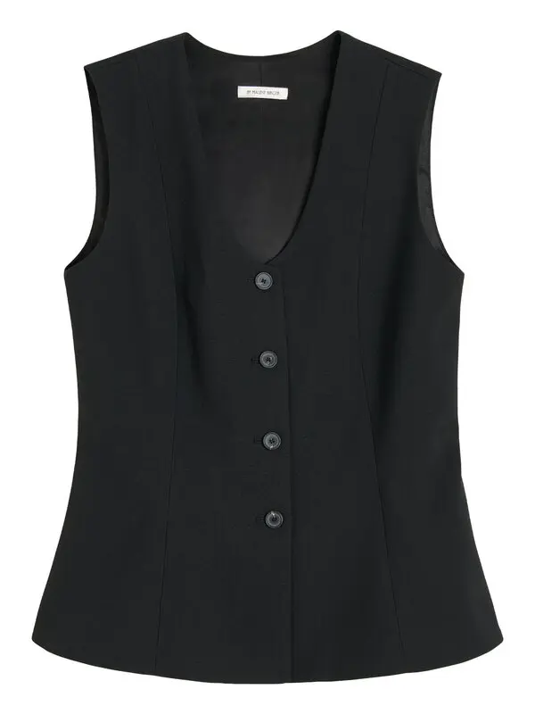 BY MALENE BIRGER Merlin Waistcoat - Black