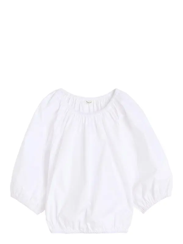 BY MALENE BIRGER Lelow Organic Cotton Blouse - Pure White