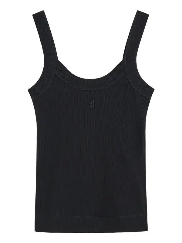 BY MALENE BIRGER Frillio Tank Top - Black