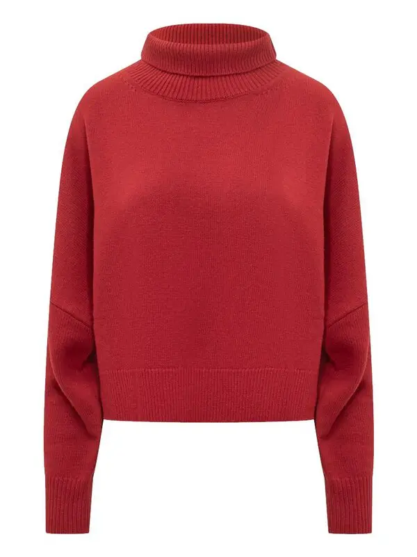 Loulou De Saison Turtleneck Sweater - Red