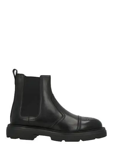 Bally Ankle Boots In Calfskin Leather - Black