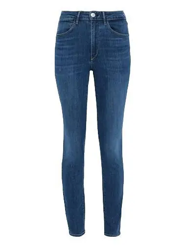 3x1 High-waisted Skinny Jeans - Blue