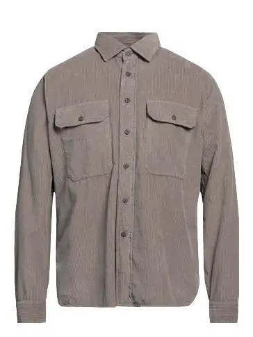 XACUS For Franz Kraler Shirt Taupe Size Cotton - Grey