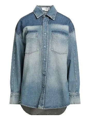 Victoria Beckham Denim Cotton Shirt - Blue