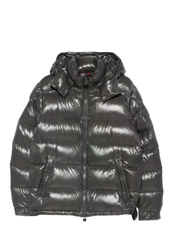 Moncler Maya Hooded Zip Jacket - Grey