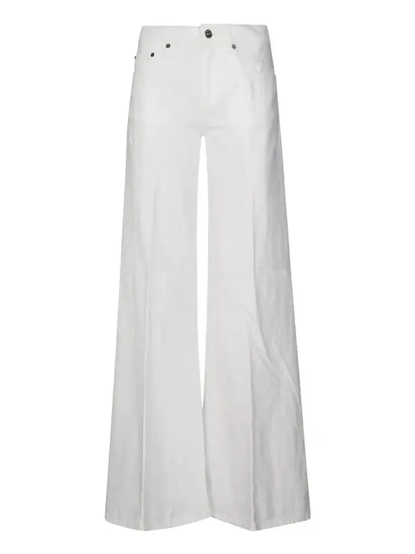 DONDUP Marlen Trousers - White