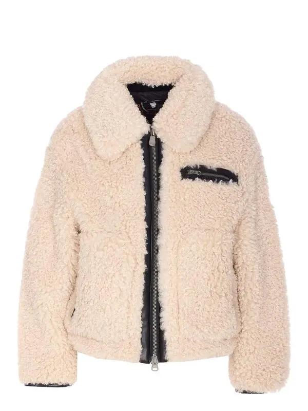 SAVE THE DUCK Teddy Jacket - Beige