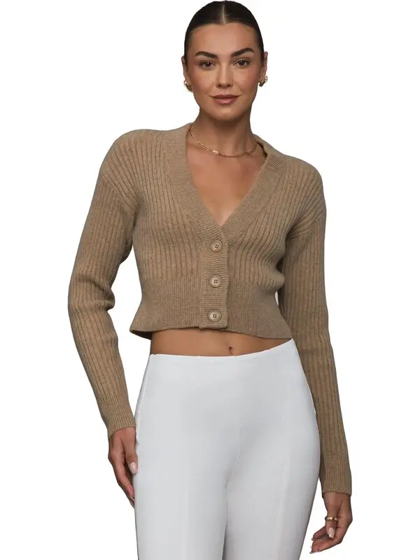 ONA Luna Sweater Cardigan - Oatmeal