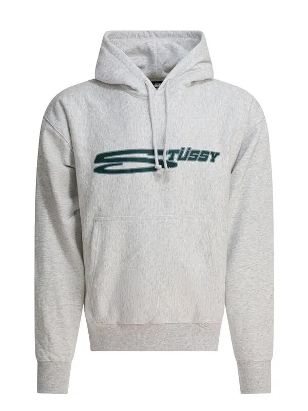 StÜssy Logo Hoodie - White