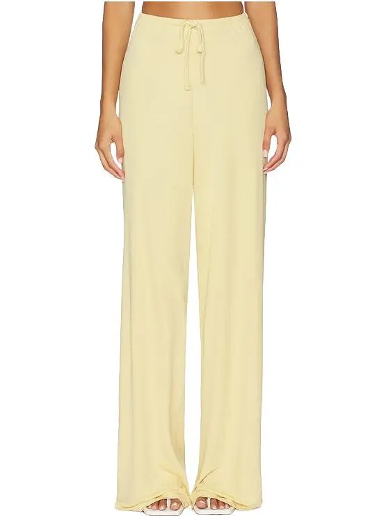 AYA MUSE Drawstring Vela Pants - Buttercream
