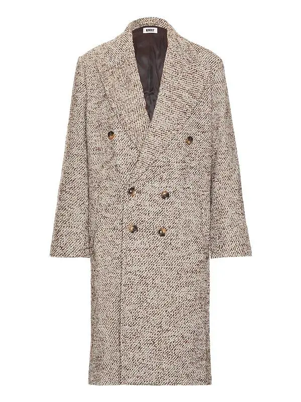 KROST Elliot Wool Overcoat - Sepia Rose