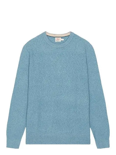 Faherty Brand Jackson Crew Neck Sweater - Stormy Lake Heather