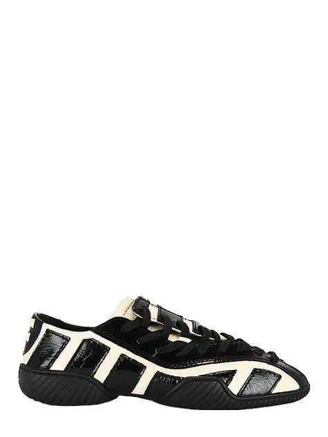 MIISTA Edyta Sneaker - Cream & Black
