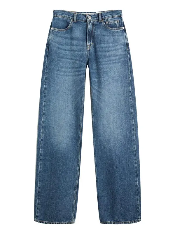 Our Legacy Wata Cut Baggy Jeans - Rodeo Wash Broken Twill