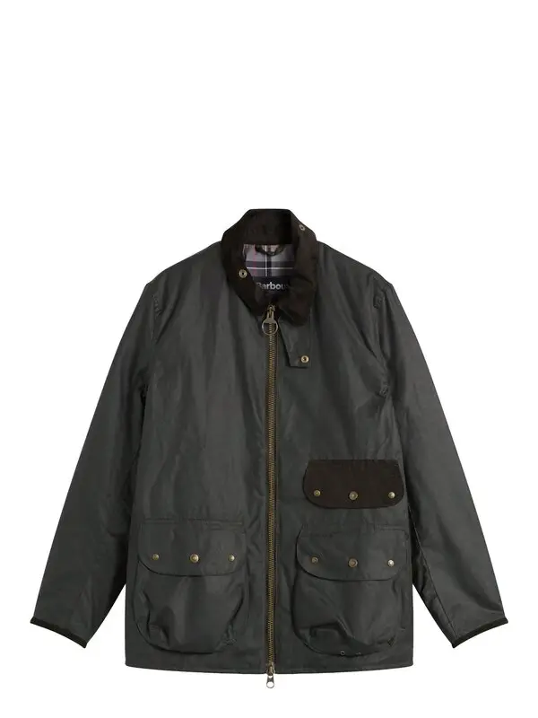 Barbour Jig Wax Jacket - Sage