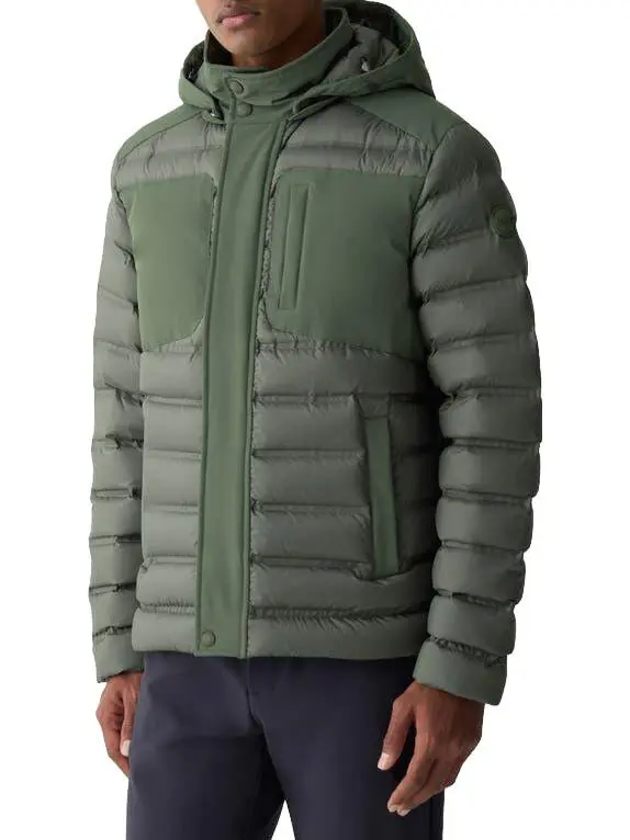 COLMAR Seamless Water Repellent Hooded Down Jacket - Underwood