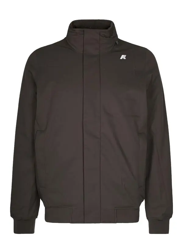 K-WAY Jacket - Blackolive-blue Airf.