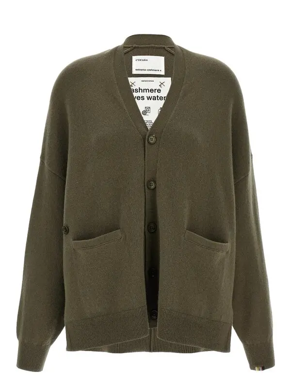 EXTREME CASHMERE X N.24 Tokio' Cardigan - Green