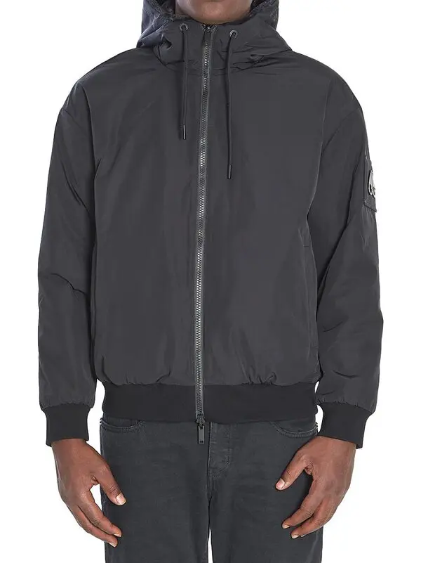 Moose Knuckles Roland Reversible Bunny Jacket - Black