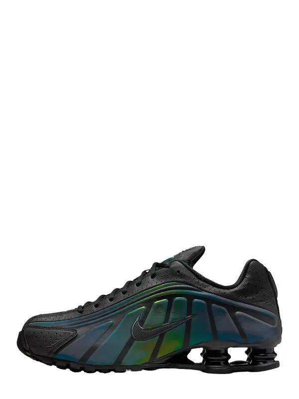 Nike Shox R4 Se Sneakers With Reflective Accents - Black