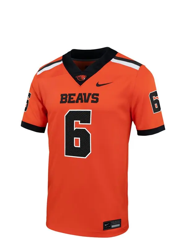 Nike Oregon State College Nil Game Jersey - Orange