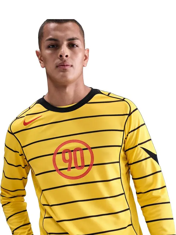 Nike Total 90 Dri-fit Long-sleeve Soccer Top - Yellow