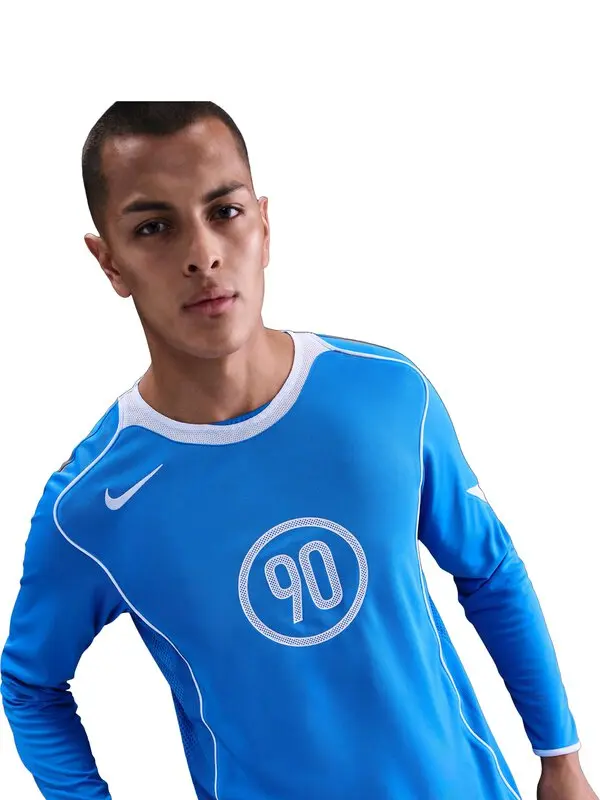 Nike Total 90 Dri-fit Long-sleeve Soccer Top - Blue