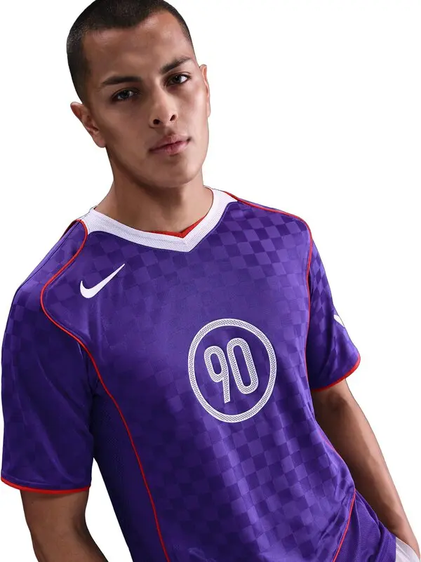 Nike Total 90 Dri-fit Short-sleeve Soccer Top - Purple
