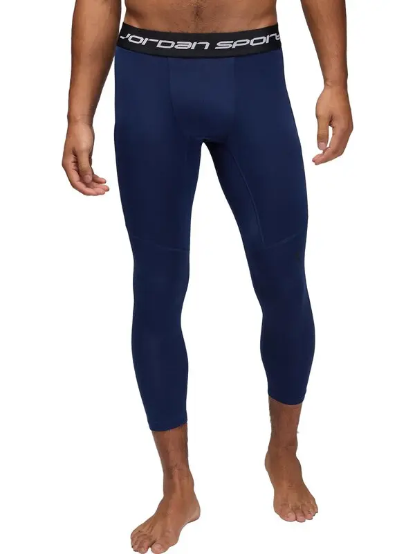 JORDAN Sport Dri-fit 3/4-length Tights - Blue